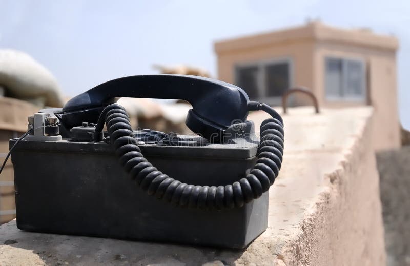 Combat telephone stock photo. Image of contact, mission - 7742872
