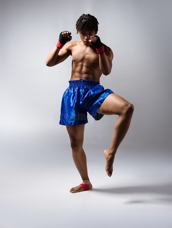 Combattant Masculin De Boxe Photo stock - Image du combattant, boxe ...