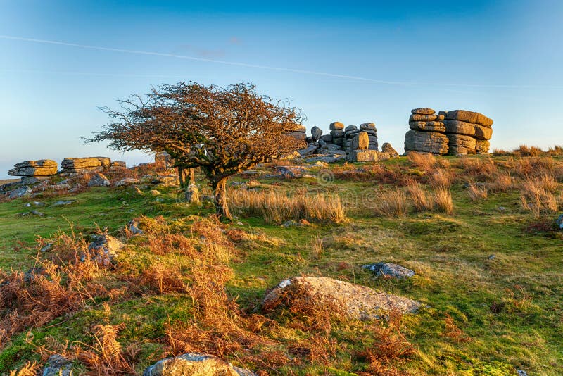 Hexworthy Dartmoor National Park. Devon .uk Stock Image - Image of ...