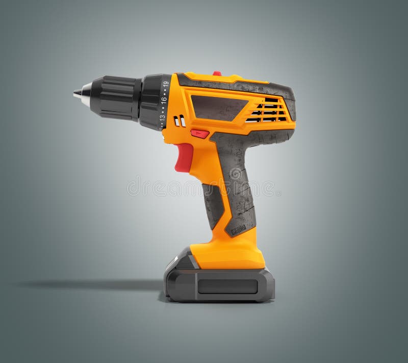Cordless Impact Driver Stock Illustrations – 83 Cordless Impact Driver ...