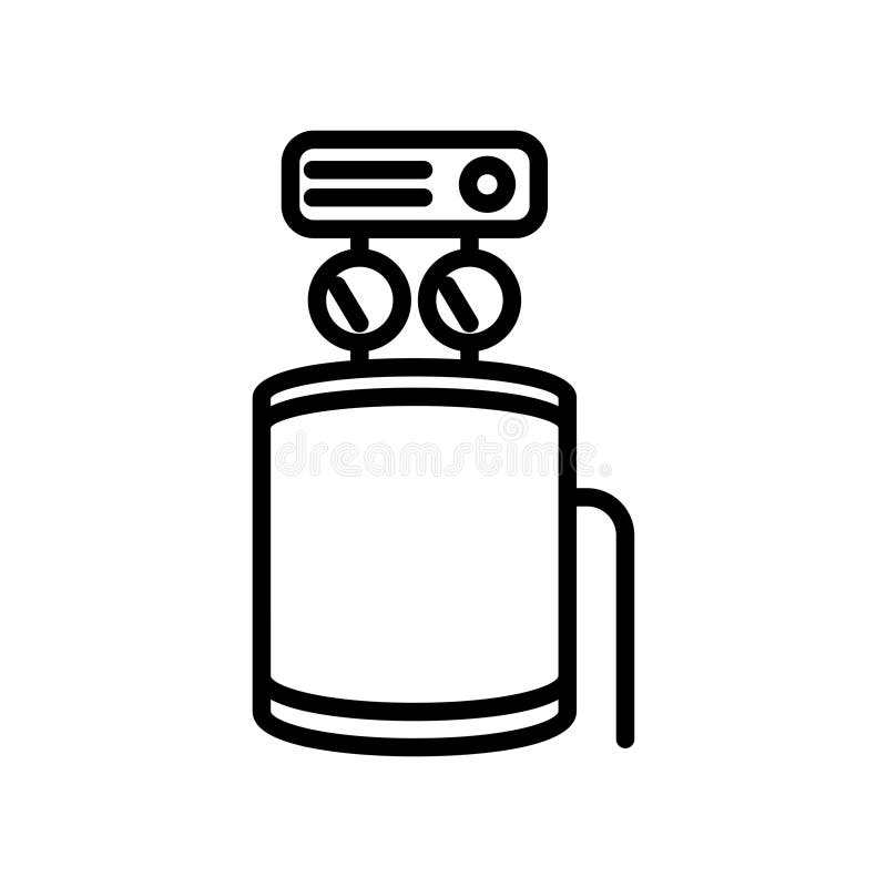 Combination Boiler Water Heater Icon Stock Vector - Illustration of ...