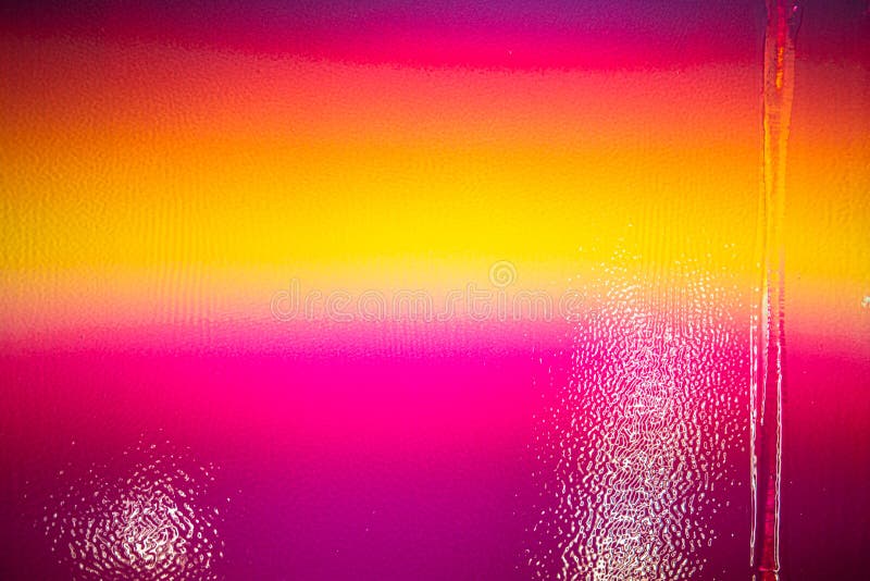 Color Combinations Using a Roller Rolling Technique Stock Photo - Image ...