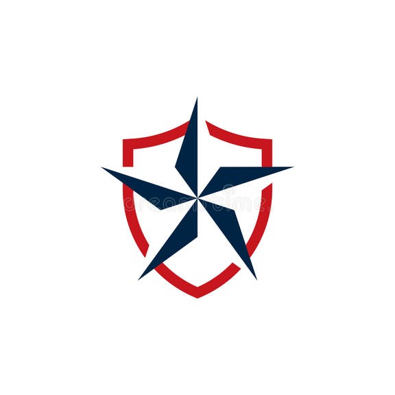 Combination Design between Texas and Shield Stock Vector - Illustration ...