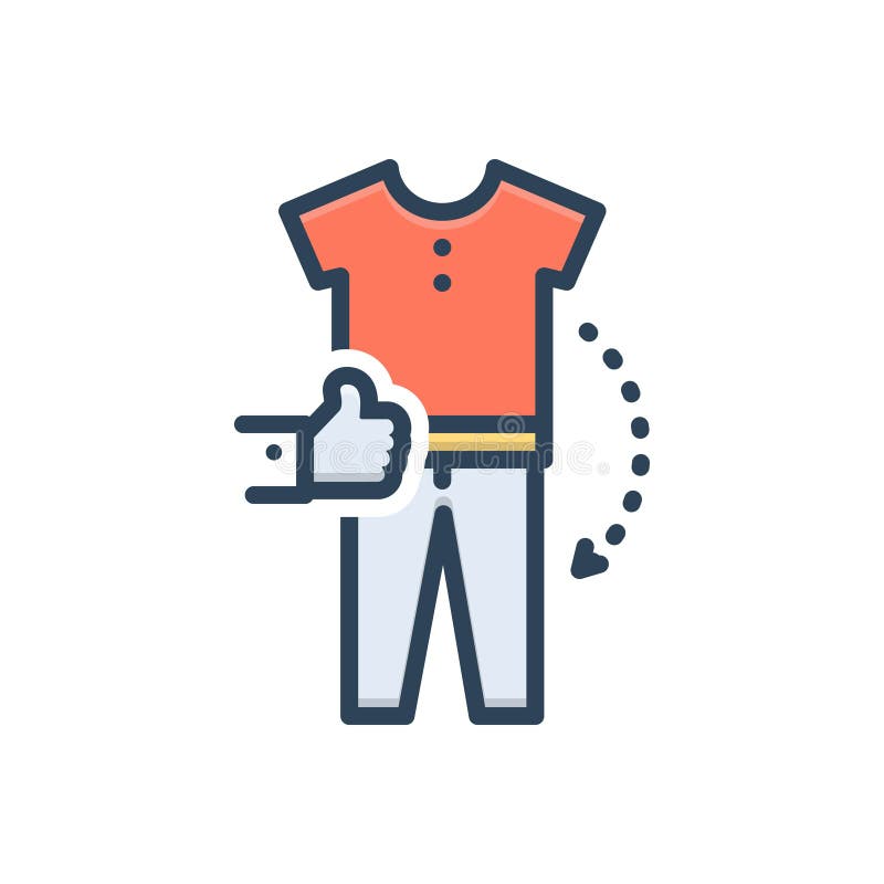 Color Illustration Icon for Combination, Amalgamation and Accessories ...