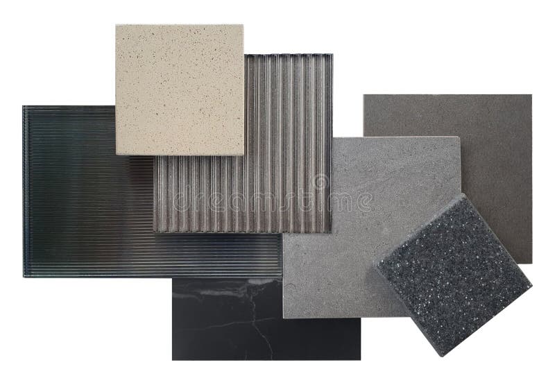 Combination of Interior Material Samples for Modern Loft Style Concept ...