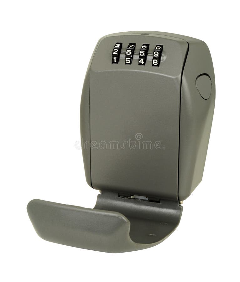Combination Key Safe stock photo. Image of wall, mounted - 287172070