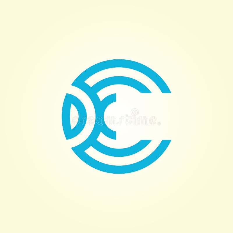 Combination of Letters C and D. Abstract Vector Cherry Logo Design ...
