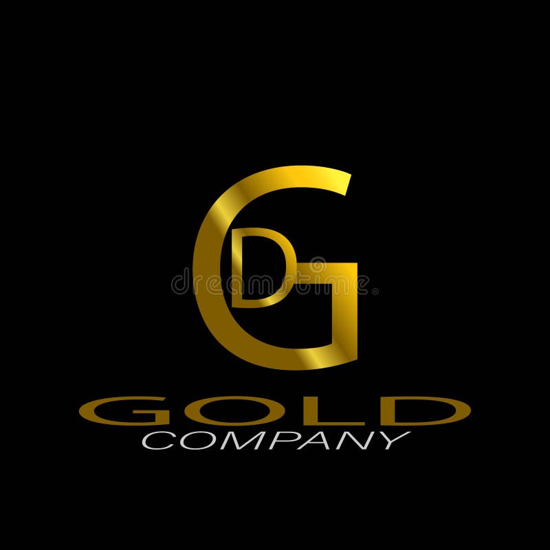 Vector Illustration of Gold Creative Logo Stock Vector - Illustration ...