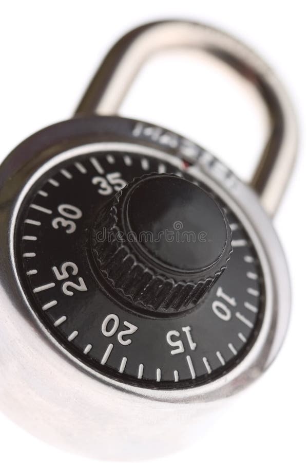 Hardened Lock stock photo. Image of lock, deter, dial, steel - 518618