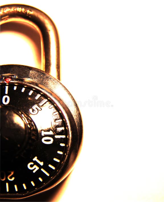 Combination Lock stock photo. Image of secure, protection - 35486