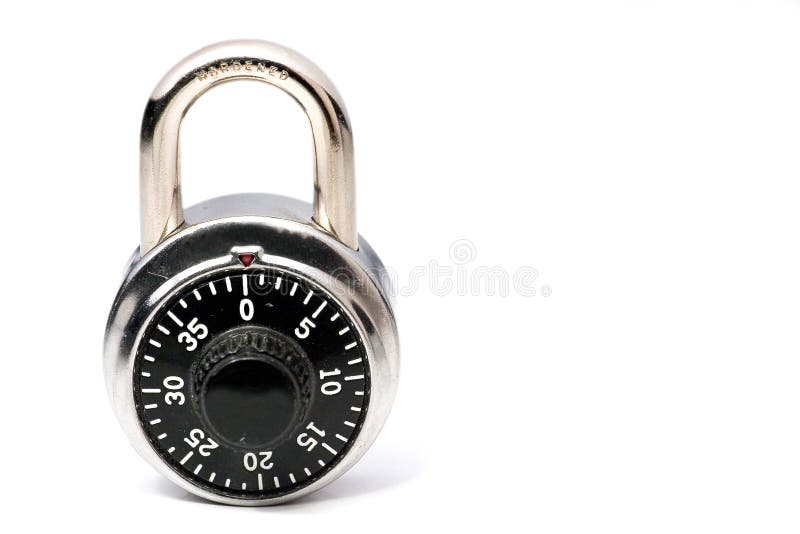 Combination Lock stock photo. Image of secure, protection - 35486