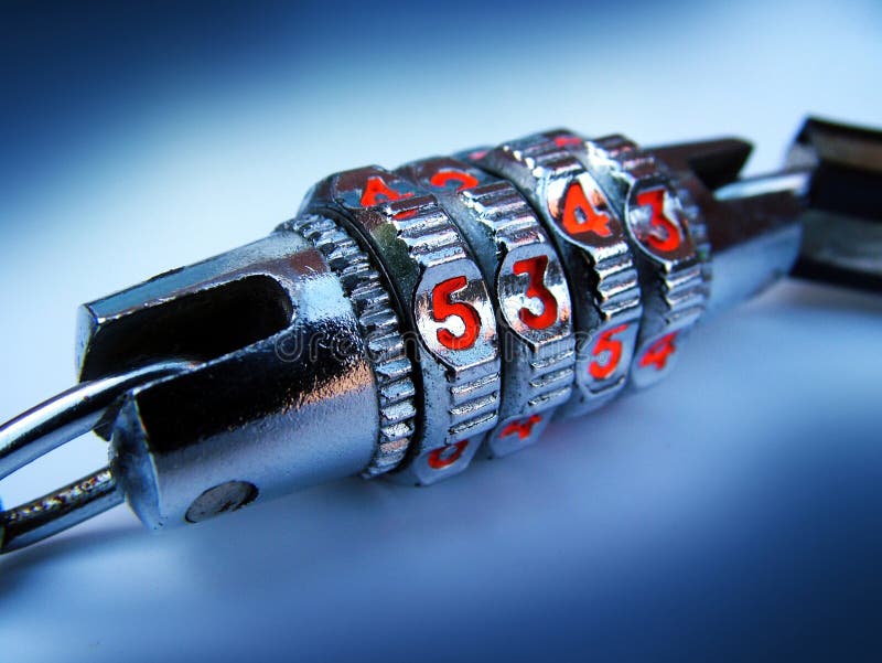 Combination lock stock image. Image of background, locking - 7179083