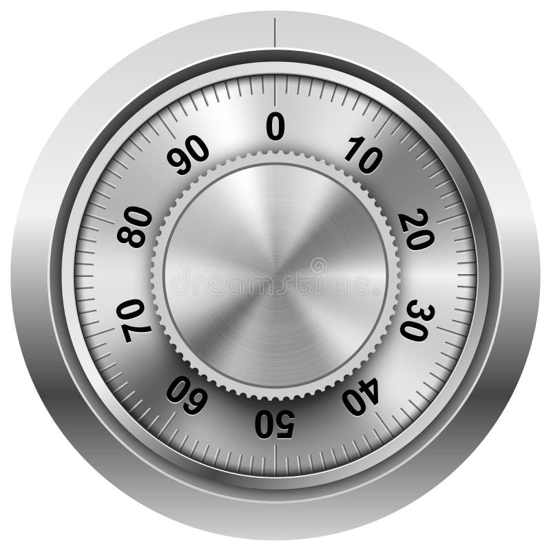 Ð¡ombination lock stock vector. Illustration of login - 50960603