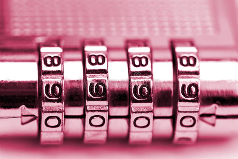 Combination lock. stock image. Image of padlock, safe - 78364023