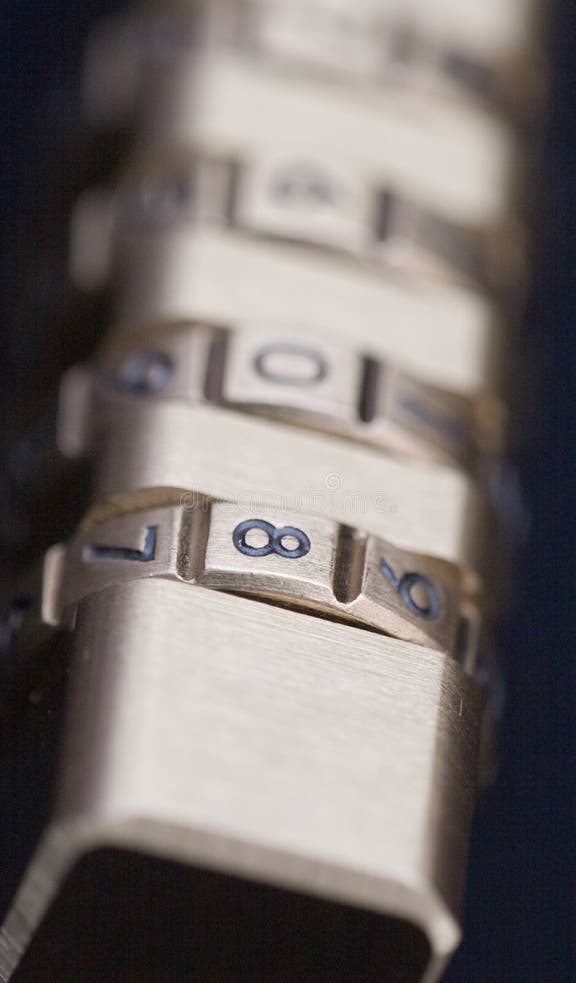 Combination numbers stock photo. Image of position, money - 8827412