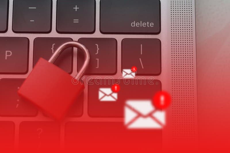 The Combination of the Padlock and the Notification Icons Suggests the ...