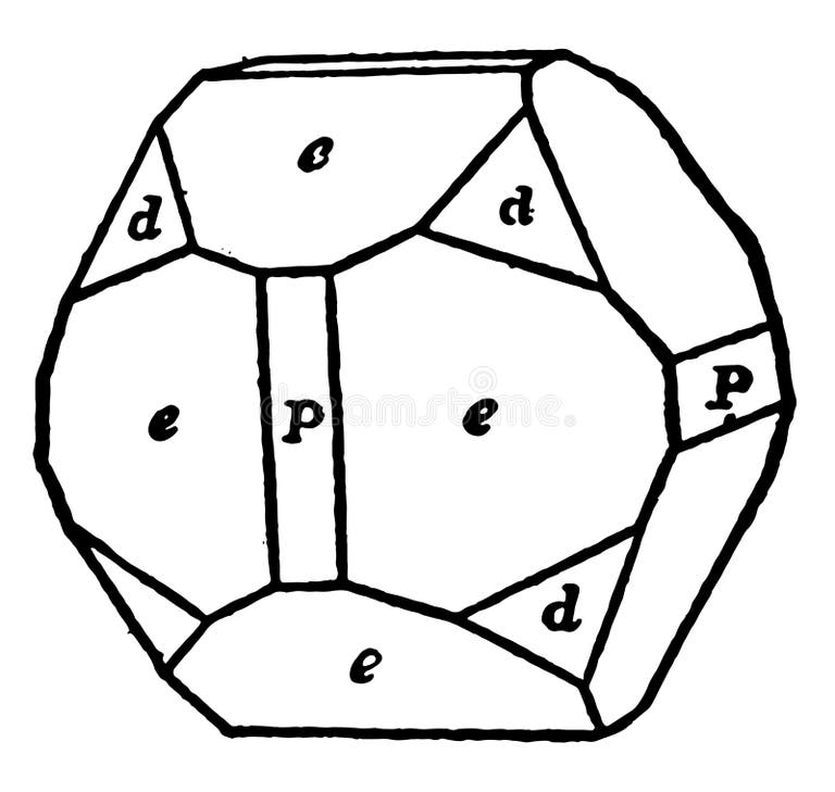 Combination of Pentagonal Dodecahedron, Cube and Octahedron Vintage ...