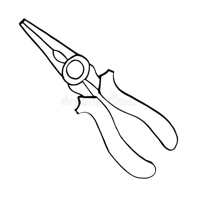 Combination Plier Drawing