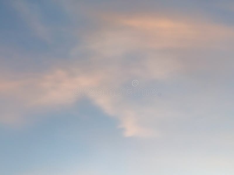 A Combination of Sky Blue, Orange and White Stock Photo - Image of ...