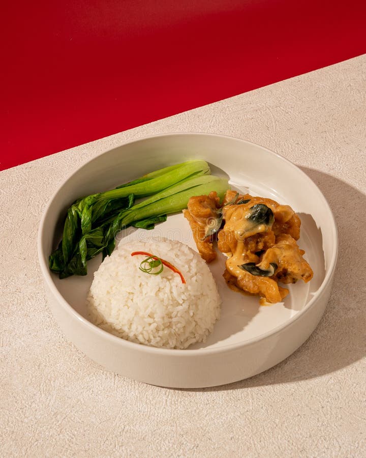 The Combination of Soft Salted Egg Sauce and Crunchy Fried Chicken is ...