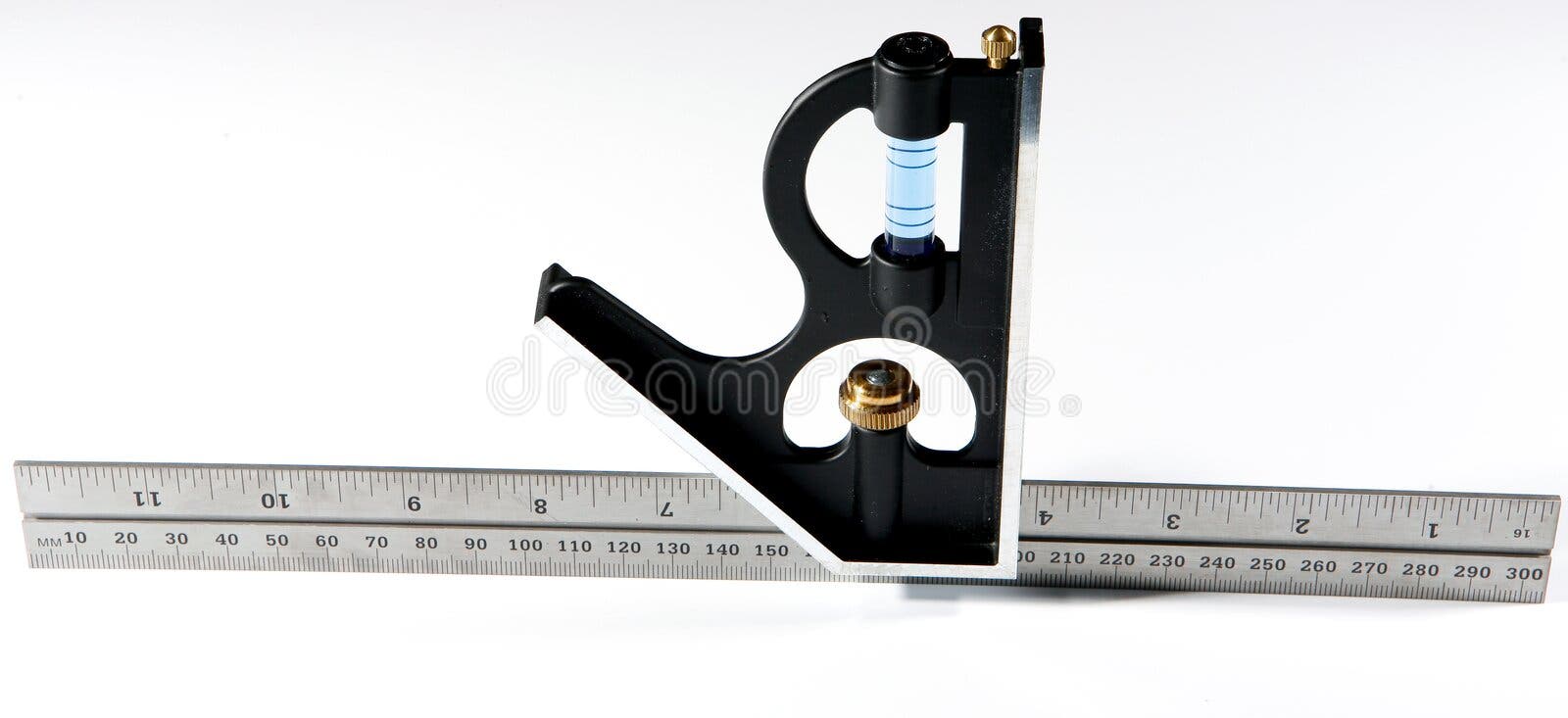 Combination square stock image. Image of level, isolated - 15316667