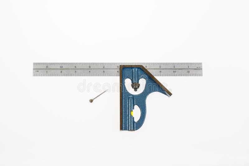 Combination square stock image. Image of level, isolated - 15316667