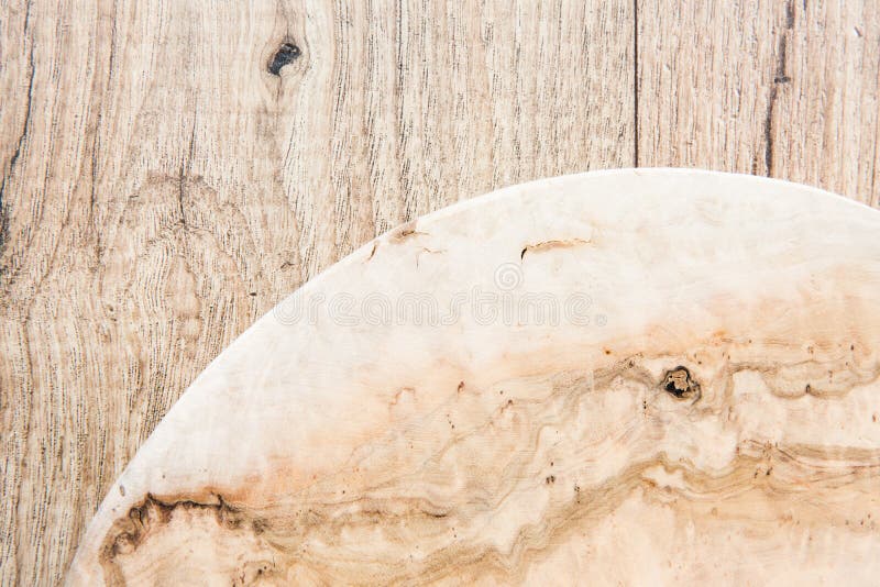 The Combination of Textures of Two Types of Wood. View from Above ...