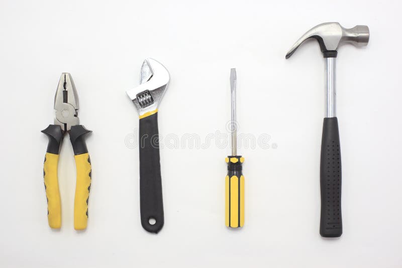 Combination of tools stock image. Image of architecture - 38546697
