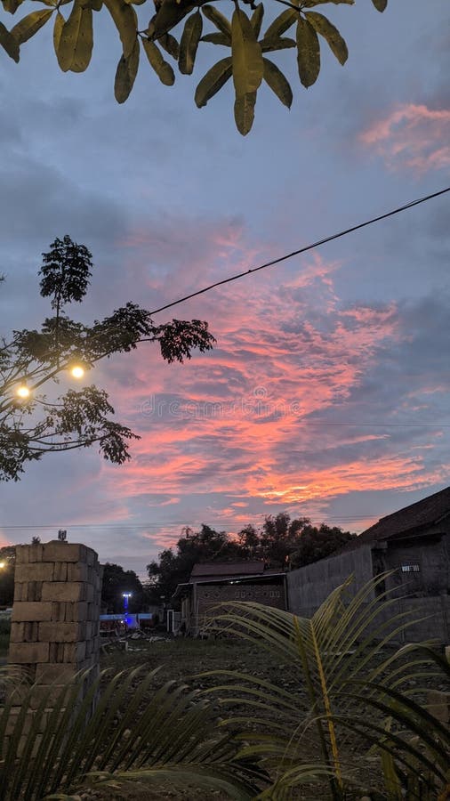 The Combination of Twilight and Sky Spoils the Eye Stock Photo - Image ...