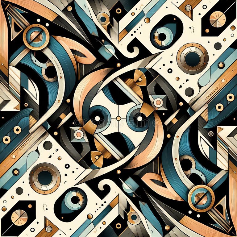 Combination with Two Angles a Combination Pattern with Two Dis Stock ...