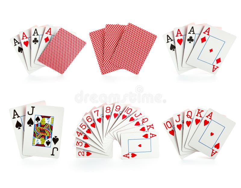 Playing cards colors stock image. Image of sport, success - 18539647