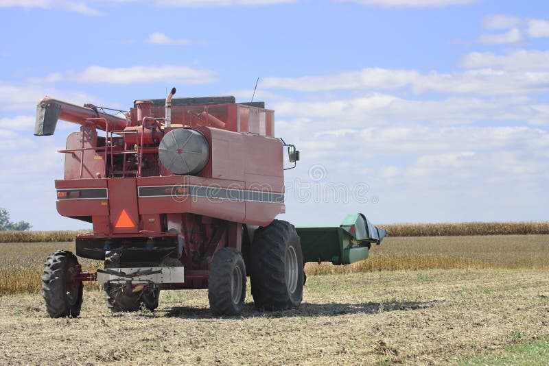 Combine stock photo. Image of equipment, fall, agriculture - 11188532