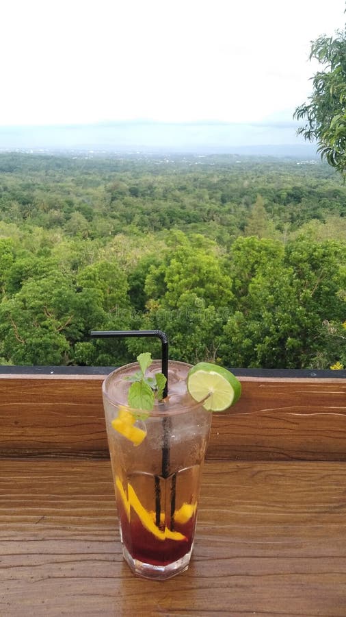 The Combine Drink is the Good Taste Stock Photo - Image of jungle ...