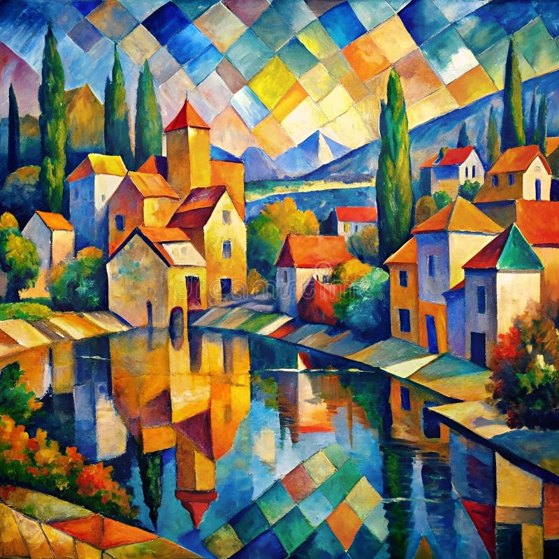 Combine Elements of Various Art Movements (e.g., Impressionism with ...