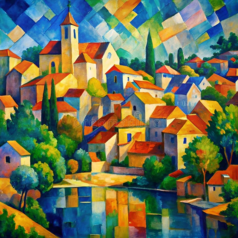 Combine Elements of Various Art Movements (e.g., Impressionism with ...