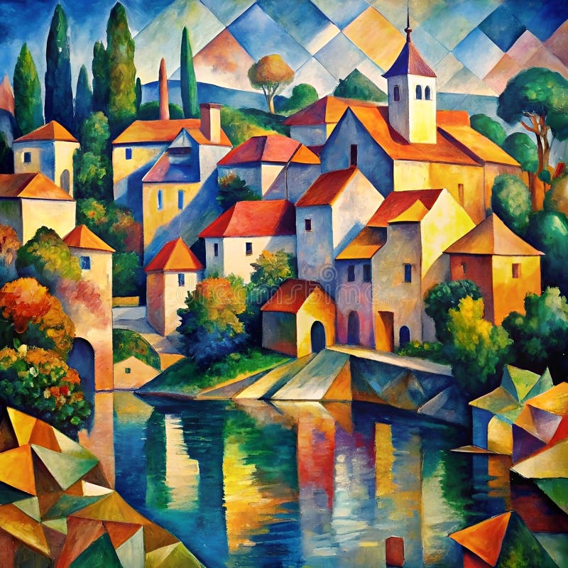 Combine Elements of Various Art Movements (e.g., Impressionism with ...