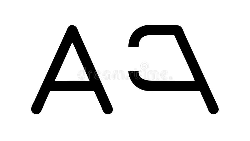 Combined AA Letter Symbol Icon , Vector Design Generative AI Stock ...