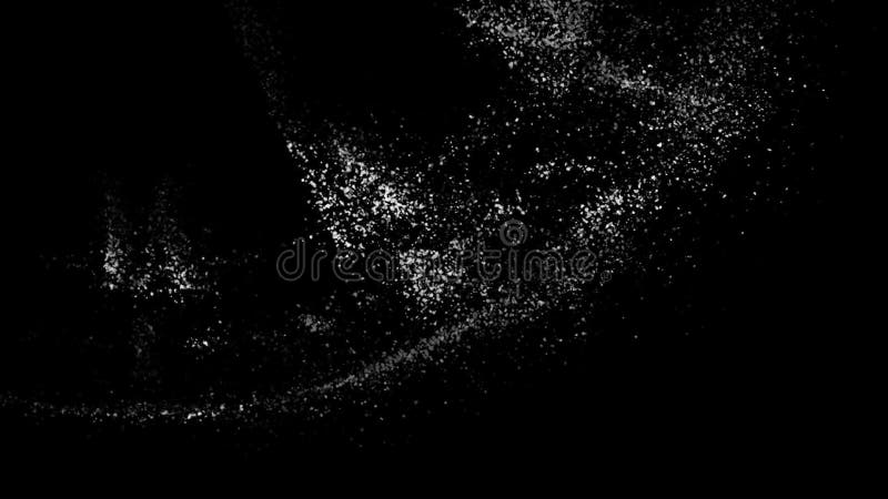 Combined Appearance of Microparticles in the Form of Dust on a Black ...