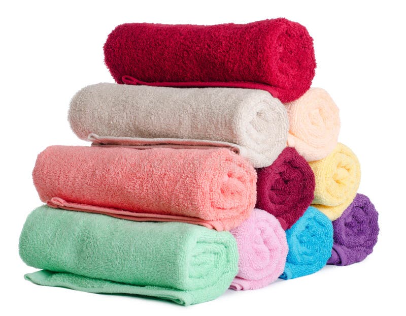 The combined color towels stock photo. Image of blue - 21151002