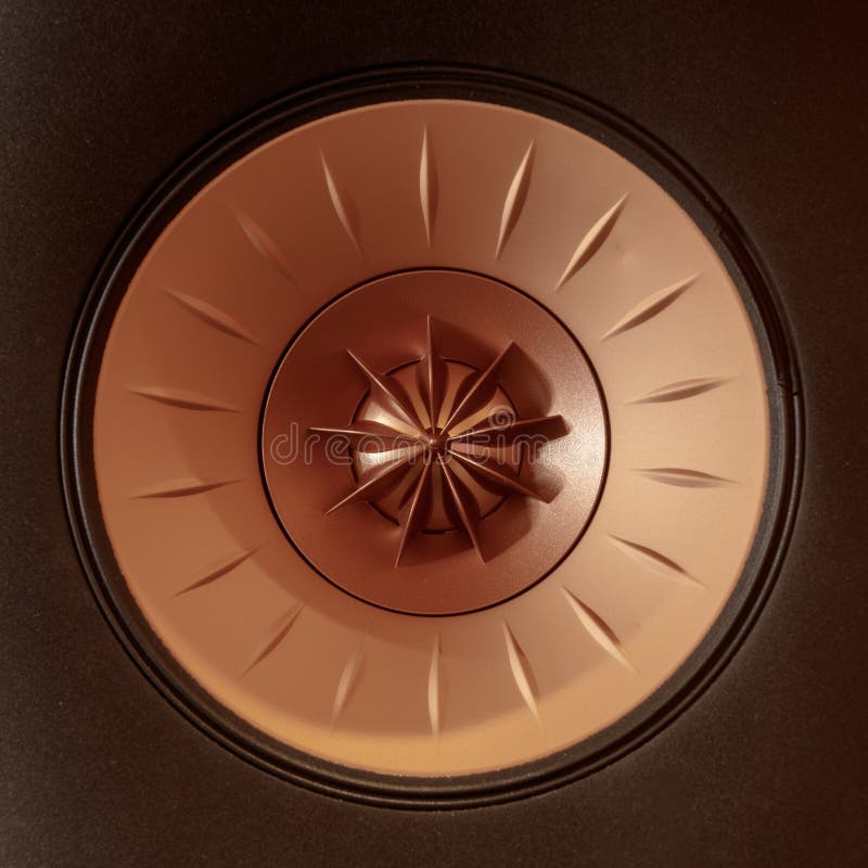 Combined Mid-Range and Tweeter Speakers Stock Photo - Image of pattern ...