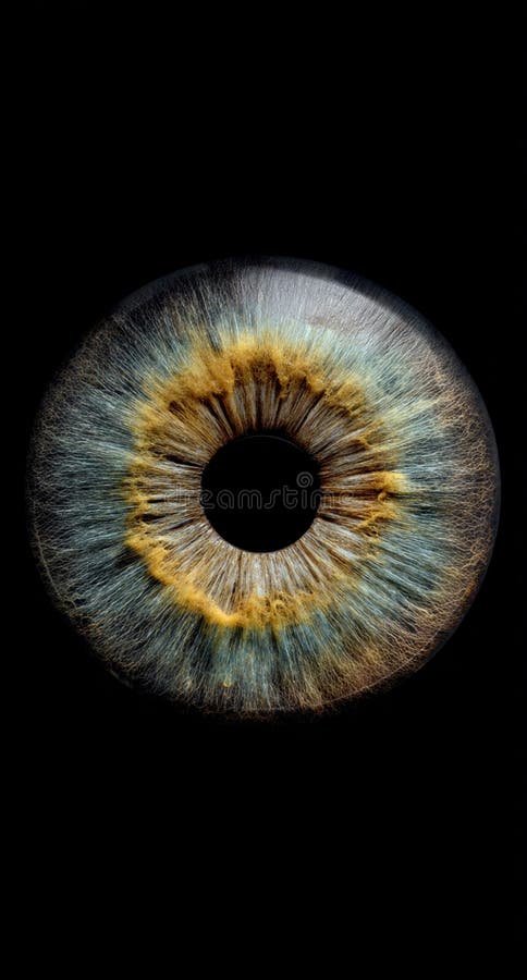 Cosmic Eye Emerging from Darkness. Stock Photo - Image of astrophysics ...