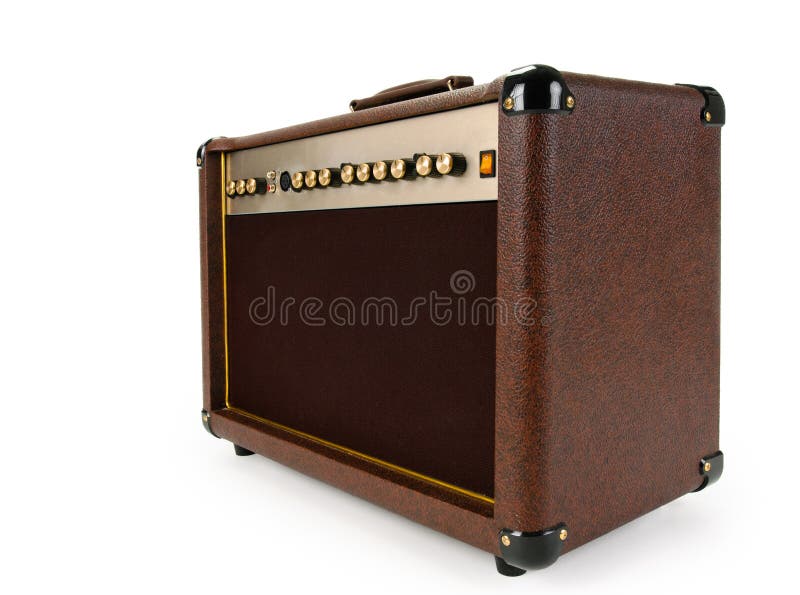 Combo Amplifier stock image. Image of grunge, panel, power - 61046087