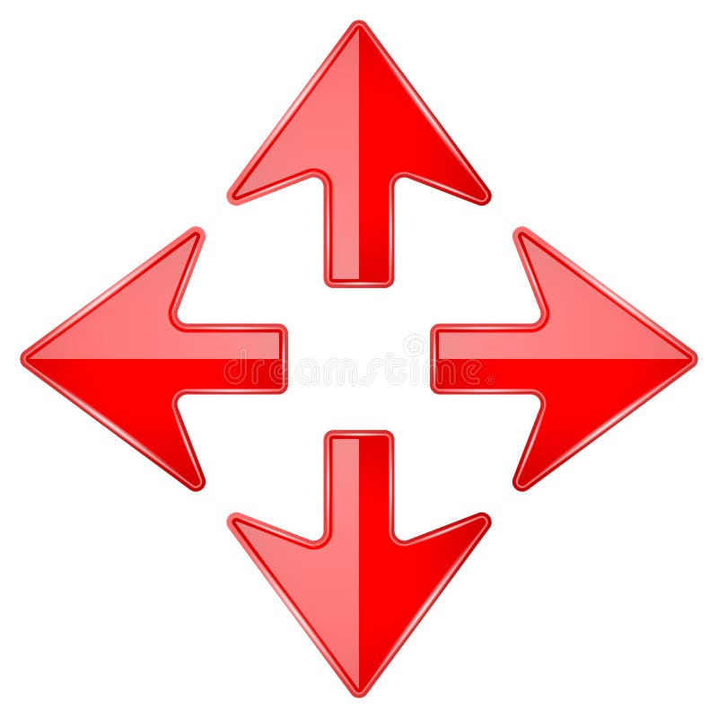 Four Directions Road Street Sign and Businessman Stock Vector ...