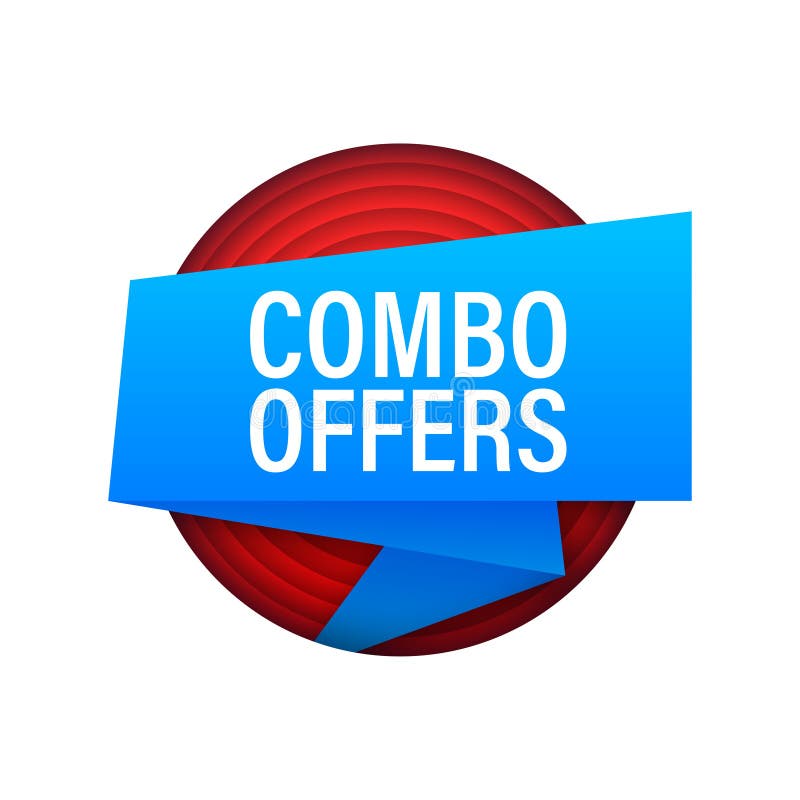 Combo Offers Banner Design on White Background. Vector Stock ...