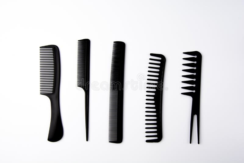 Combs stock photo. Image of hairdrier, subject, salon - 96670364