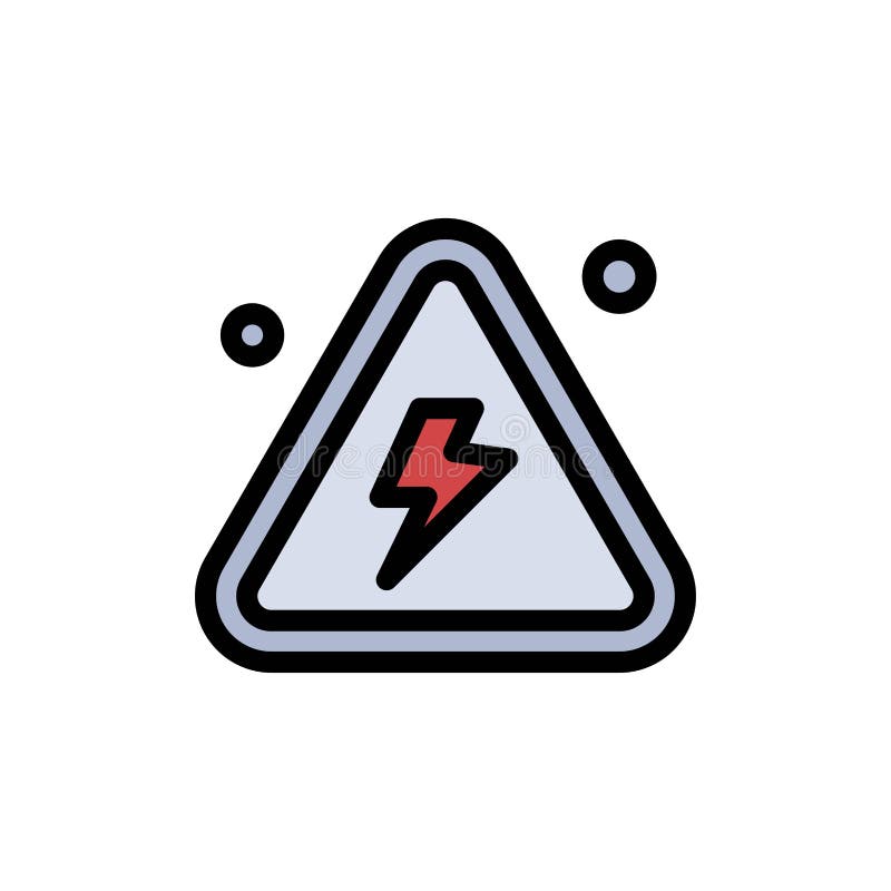 Combustible, Danger, Fire, Highly, Science Flat Color Icon. Vector Icon ...