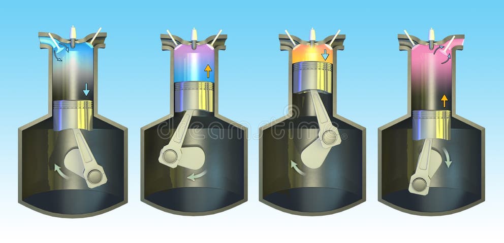 Engine Exhaust Valve Stock Illustrations – 471 Engine Exhaust Valve ...