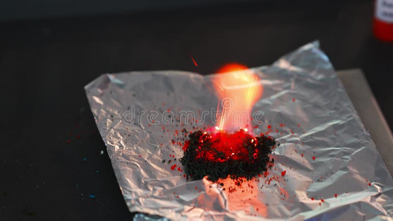 Combustion of Reagents in the Form of a Volcano. Hemical Experiments ...