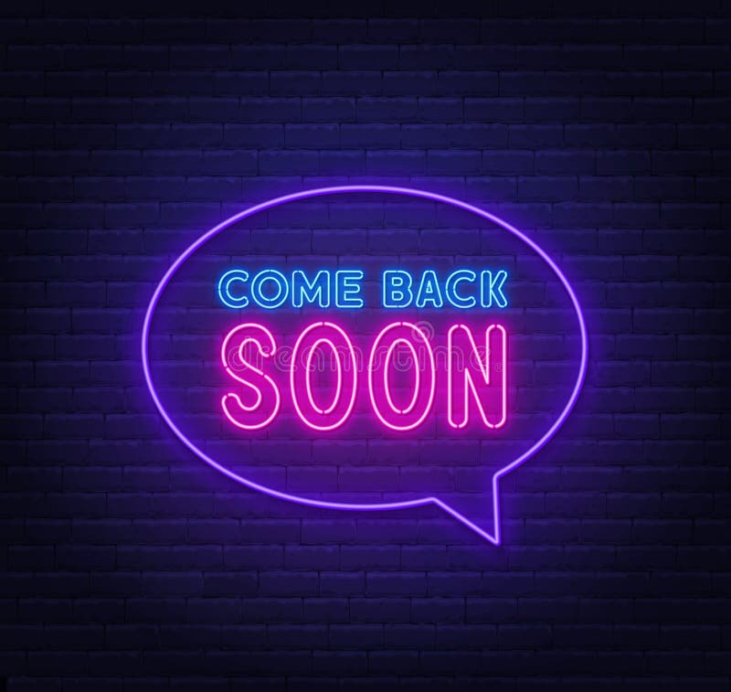 Back Soon Sign Stock Illustrations – 480 Back Soon Sign Stock ...