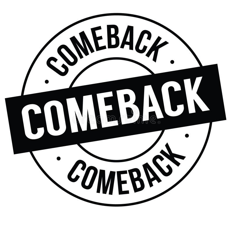 Comeback Stamp Stock Illustrations – 121 Comeback Stamp Stock ...